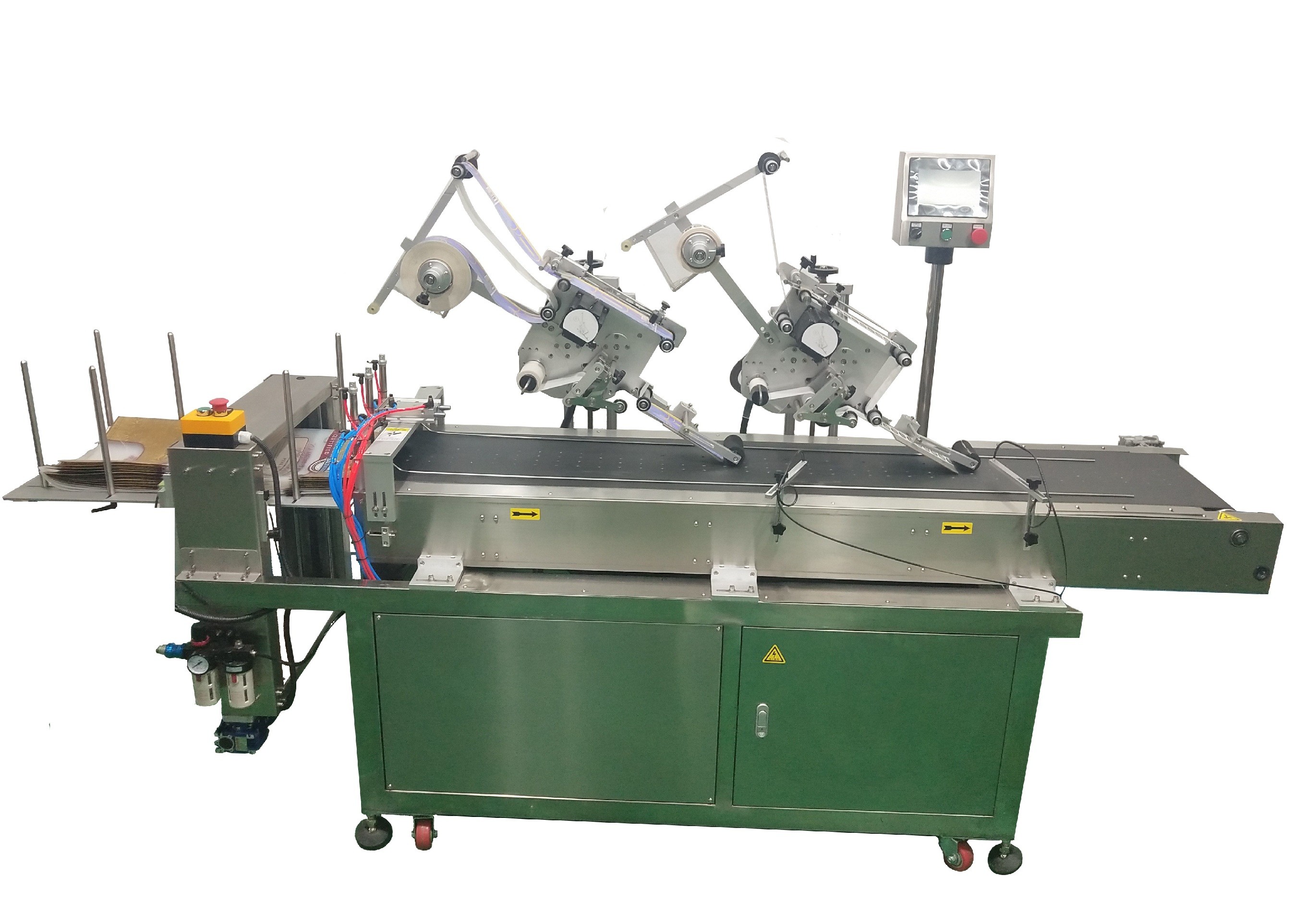 เครื่องติดฉลากถุง Mylar อัตโนมัติ 600W Applicator 5-310mm