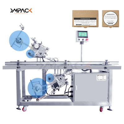 YIMU Packaging Machine Carton Box Corner Warp Labeller เครื่องติดป้าย ...